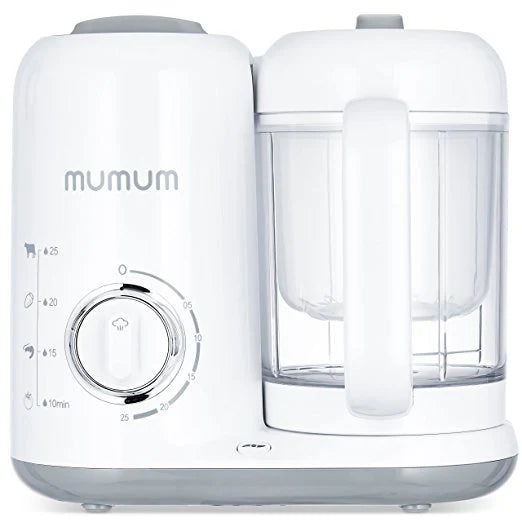Mumum Baby 4in1 Baby Food Maker Defrost Steam Cook & Blend with Built ...