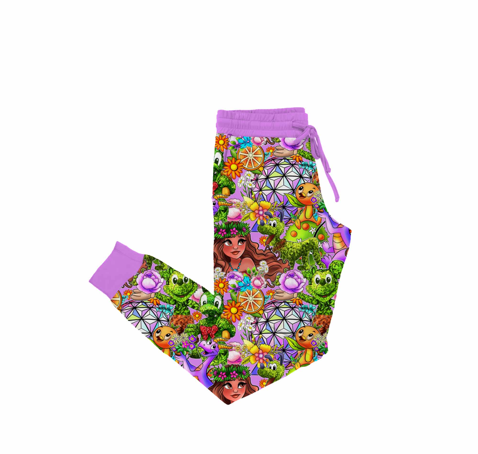 Motunui Garden Bamboo Adult Jogger Style Pants – Little Britches ...