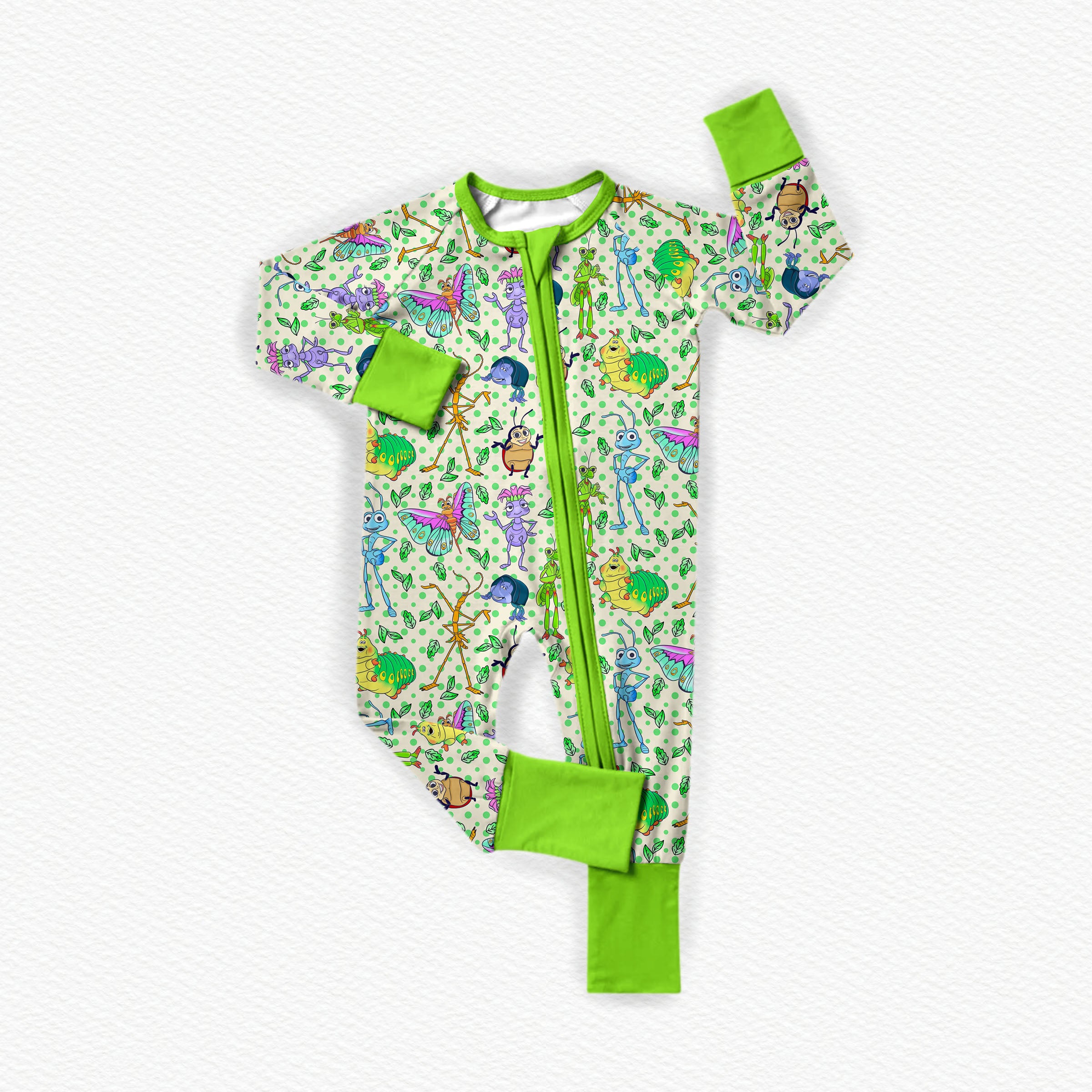 "I'm A Beautiful Butterfly!" Bamboo Zippy Pajamas – Little Britches ...